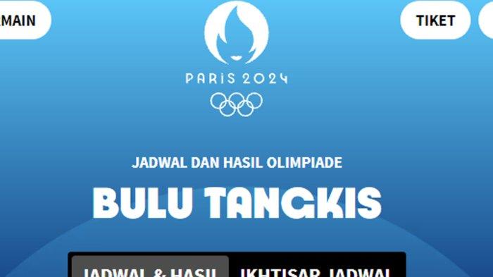 Jadwal Bulu Tangkis Indonesia Olimpiade Paris 2024 Sabtu 27/7/2024 dan Link Nonton Streaming ...