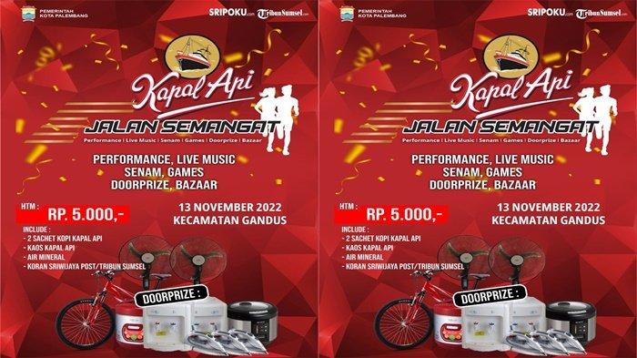 Ikuti Jalan Sehat Tribun-Sripo di Gandus Palembang Minggu Besok ...