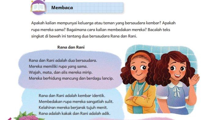 Jawaban Soal Bahasa Indonesia Kelas 5 Halaman 5: Rana dan Rani ...