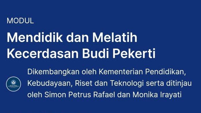 Jawaban Terbaru Post Test Modul 4 Mendidik Dan Melatih Kecerdasan Budi