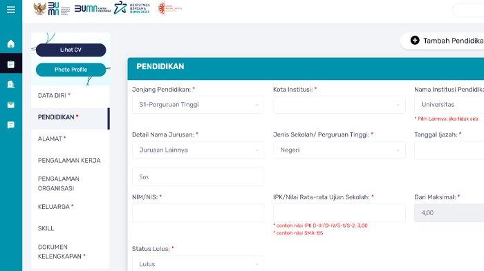 Jurusan Kuliah Tidak Ditemukan? Begini Cara Isi Pendidikan Terakhir di ...