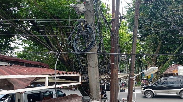 Kabel Wifi Semrawut di Kota Palembang, Ternyata Tak Beri Sumbangsih ...
