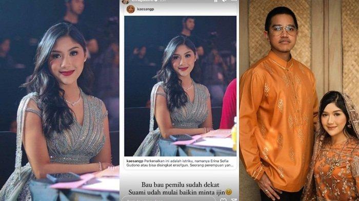 Dipuji Habis-habisan oleh Kaesang, Erina Gudono 'Curigai' Suami : Bau-bau Pemilu Sudah Dekat ...