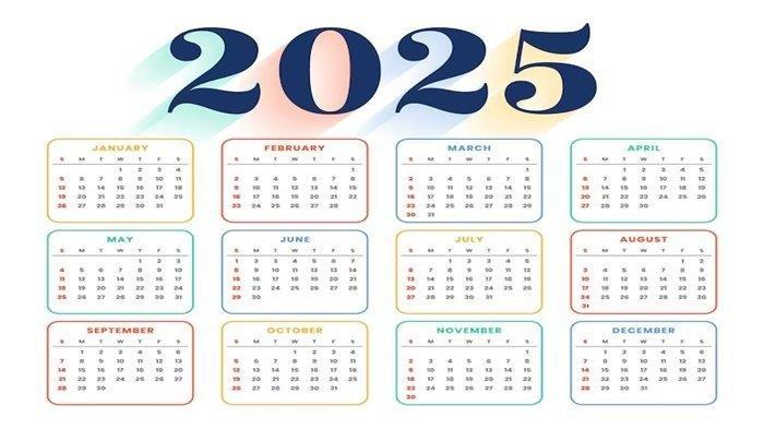 Kalender 2025 Beserta Daftar Hari Libur Nasional dan Cuti Bersama, Ini Jadwal Puasa Ramadhan ...