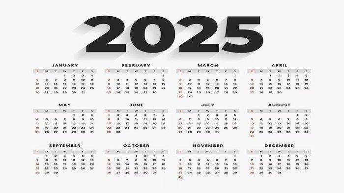 Kalender 2025: Jadwal Libur Nasional dan Cuti Bersama Long Weekend Januari hingga Desember 2025 ...