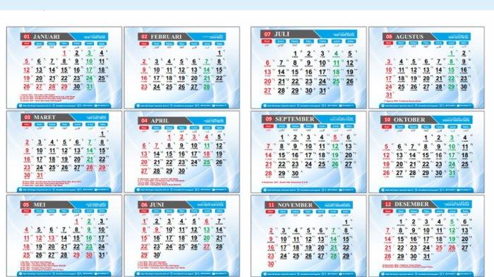 Kalender 2025 Lengkap dengan Tanggal Merah dan Tersedia Link Download PDF - Halaman all ...