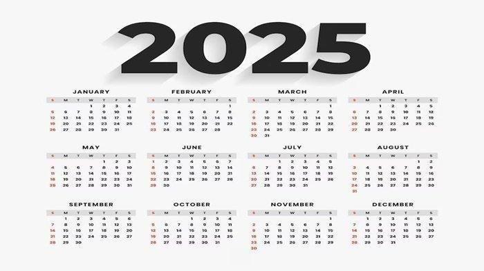Kalender Januari 2025 Lengkap Libur Nasional dan Cuti Bersama, Berapa ...