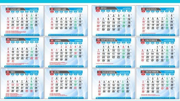 Kalender Jawa 2025 Januari, Februari, Maret, April, Mei Hingga Desember Lengkap dengan Weton ...
