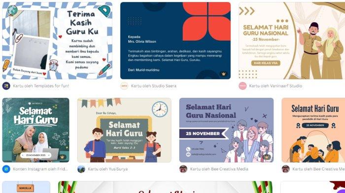 Kartu Ucapan Hari Guru Sedunia 5 Oktober 2024 yang Bisa Diedit, Pasang Status di Media Sosial ...