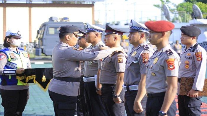 54 Personel Polres OKU Timur Mendapatkan Kenaikan Pangkat Setingkat Lebih Tinggi - Tribunsumsel.com