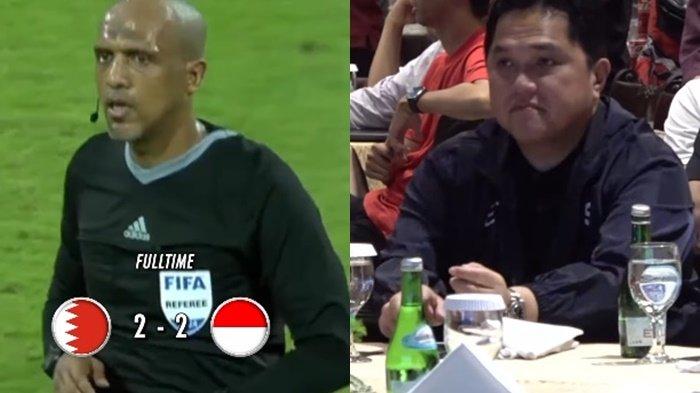 Ini Kata Erick Thohir Usai Wasit Diduga Curangi Timnas Indonesia saat Lawan Bahrain: Kita ...