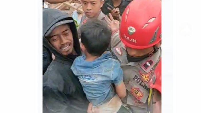 Kisah Bocah 10 Tahun yang Selamat Usai Tertimbun Reruntuhan Akibat Gempa Cianjur Selama Tiga ...