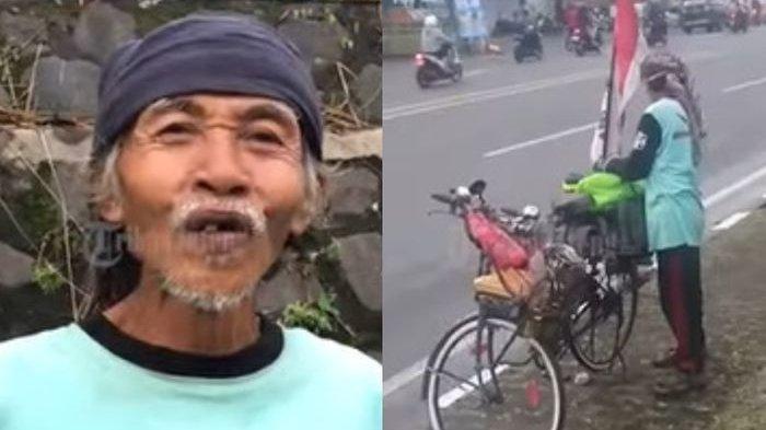 Kisah Mbah Pur Usia 70 Tahun Mudik Pakai Sepeda dari Demak Menuju ...