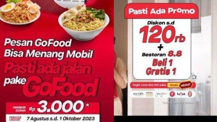 Kode Promo GoFood Hari Ini 19 Agustus 2023, Diskon Restoran 8.8 Beli 1 ...