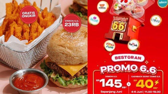 Kode Promo GoFood Hari Ini 6 Juni 2023 Lengkap Promo 6.6 Diskon 145 ...