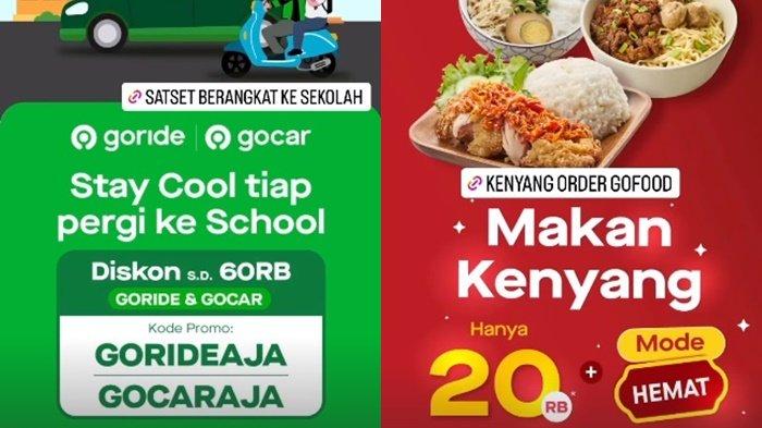 13 Kode Promo Gojek Hari Ini 16 Juli 2023, Diskon Gocar Goride Rp60 ...