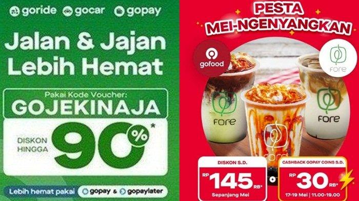 13 Kode Promo Gojek Hari Ini 19 Mei 2023 Diskon GoRide GoCar 90 Persen ...