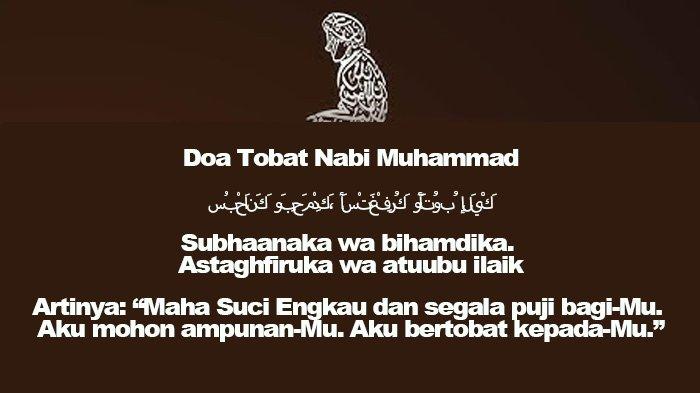 Kumpulan Doa Tobat Sesuai Anjuran Rasulullah SAW, Lengkap Tulisan Arab ...