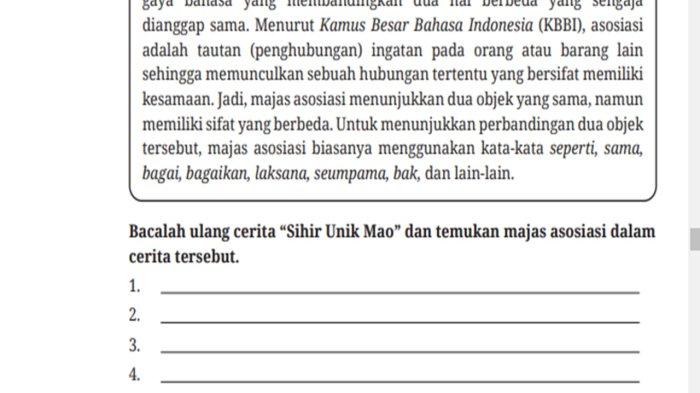 Kunci Jawaban: Bahasa Indonesia Kelas 7 Halaman 63 Kurikulum Merdeka ...