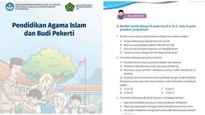 Kunci Jawaban PAI Kelas 5 SD/MI Halaman 126 127 128 Kurikulum Merdeka - Tribunsumsel.com