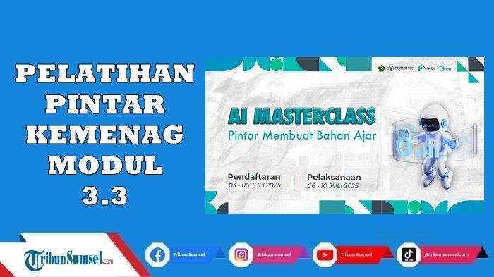 Kunci Jawaban Pintar Kemenag 2025: Modul 3.3 Pembuatan Bahan Ajar ...