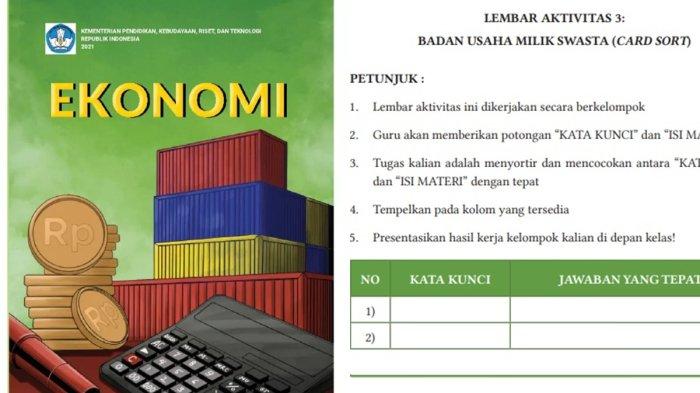 Kunci Jawaban Soal Ekonomi Kelas 11 SMA Halaman 16-17 Kurikulum Merdeka, Lembar Aktivitas 3 ...