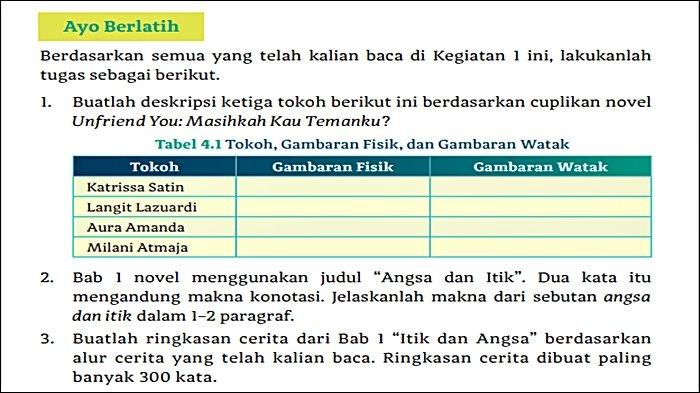 Kunci Jawaban, Bahasa Indonesia Kelas 12 Halaman 119 Kurikulum Merdeka ...