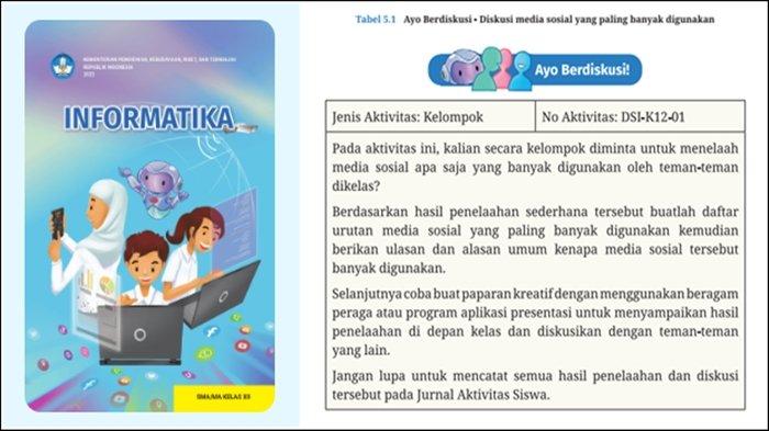 Kunci Jawaban Informatika Kelas 12 Halaman 147 Kurikulum Merdeka, Ayo Berdiskusi:Telaah Media ...
