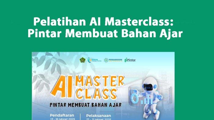 Kunci Jawaban 3.5 Pembuatan Bahan Ajar Interaktif berbasis AI di Pelatihan AI Masterclass ...