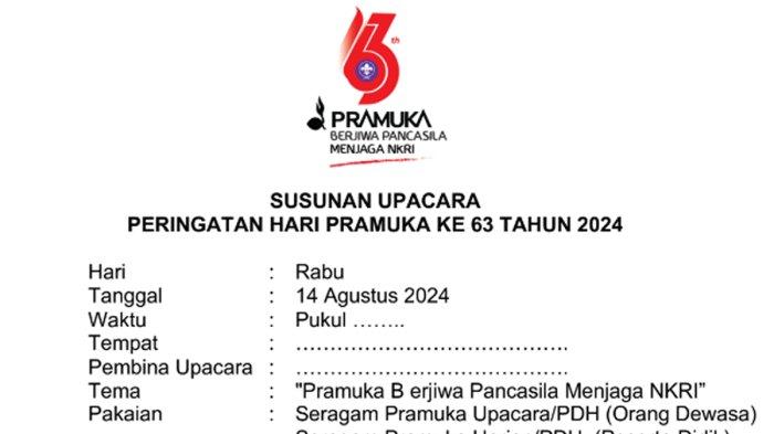 LINK PDF Susunan Upacara dan Susunan Ulang Janji Peringatan Hari ...