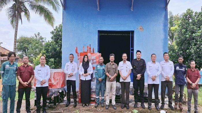 Lapas Muara Enim Dapat Bantuan Mesin Paving Block dari PLTU Tanjung ...