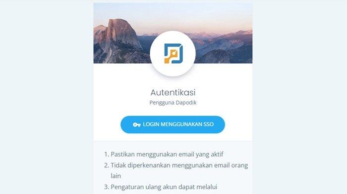 Link Alternatif Info GTK Melalui SSO Dapodik untuk Cek NRG PPG 2024 dan Sertifikat Pendidik ...