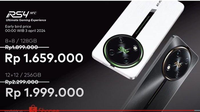 Link Beli HP Itel RS4 Harga Rp 1.659.000 di Shopee, Gratis BudsFire dan ...