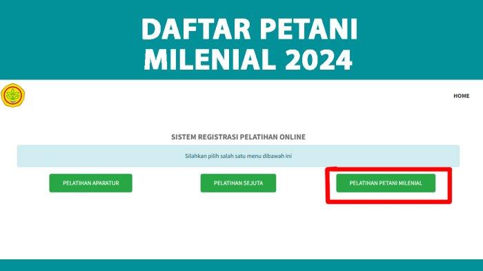 Link Daftar Petani Milenial 2024 di latihanonline.pertanian.go.id, Gaji Rp 10 Juta Per Bulan ...