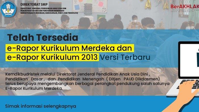 Link Aplikasi Raport Kurikulum Merdeka dan Kurikulum 2013 Terbaru 2023, Lengkap Cara Downloadnya ...
