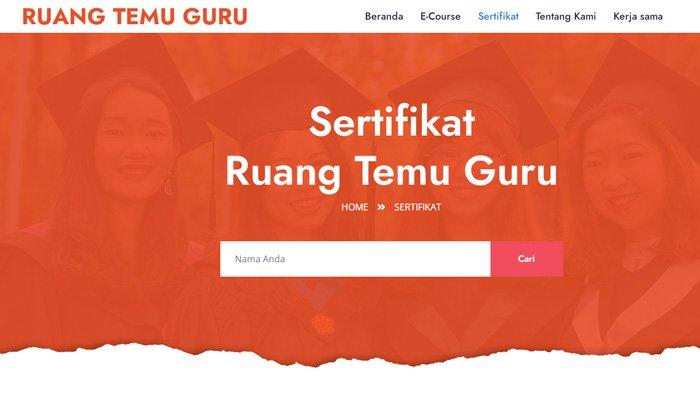 Link Download Serifikat Ruang Temu Guru 2024 Lengkap Tata Caranya ...