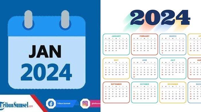 Link Unduh Kalender 2024 Format PDF/PNG Lengkap Penanggalan Weton dan Hijriyah 1445/1446 ...