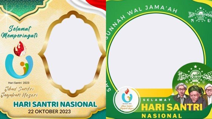 Link Twibbon/Poster Hari Santri Nasional 22 Oktober 2023, Lengkap Cara Menggunakannya ...