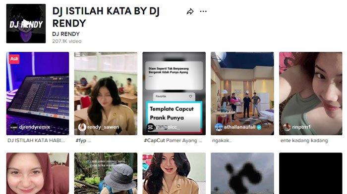 Lirik Istilah Kata Istri Ane Lebih Manis Viral di Tiktok, Istilah Kata Denise dan Habib Jindan ...