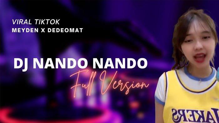Lirik Lagu Viral Supa Tipa Tipung di Tiktok, DJ Sipak Nando Nando Meyden x DedeOmat ...