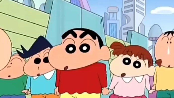 Lirik dan Chord Gitar OST Crayon Shin-chan, Seluruh Kota Merupakan ...