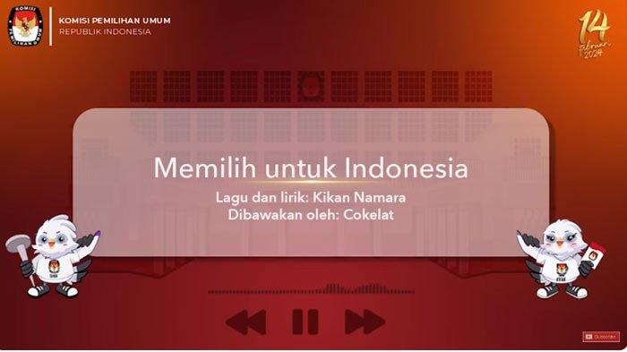 Lirik dan Chord Jingle Pemilu 2024 'Memilih untuk Indonesia', Ayo ...