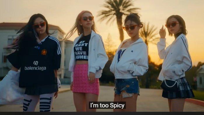 Lirik dan Terjemahan Lagu Spicy - Aespa, Menduduki Trending Musik Nomor 1 di Youtube ...