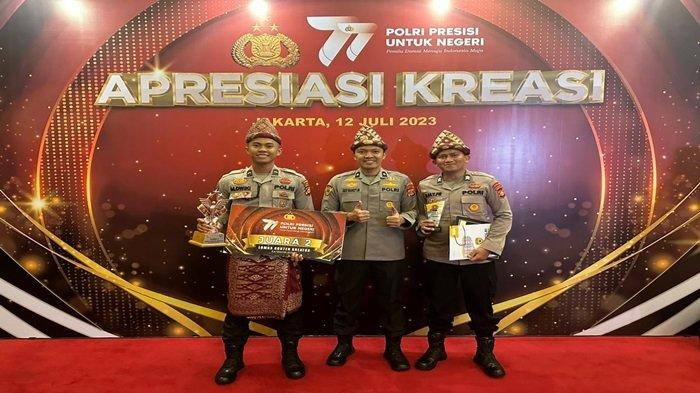 Personel Polda Sumsel Raih Juara 3 Lomba Maskot Polri - Tribunsumsel.com