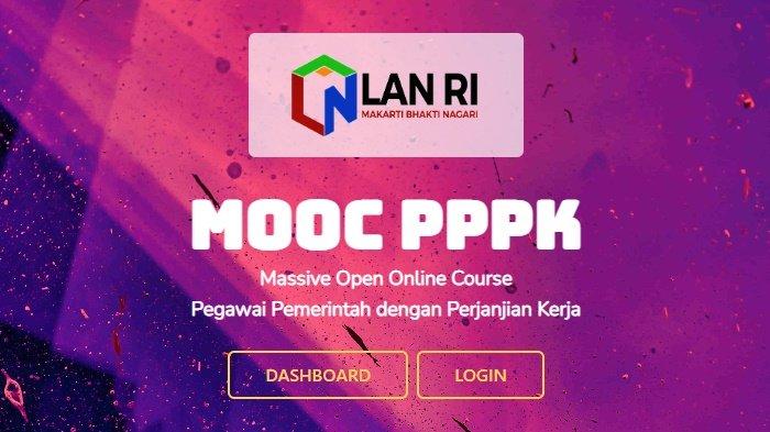 Tata Cara Akses MOOC PPPK 2022 di Laman swajar-pppkpintar.lan.go.id - Tribunsumsel.com