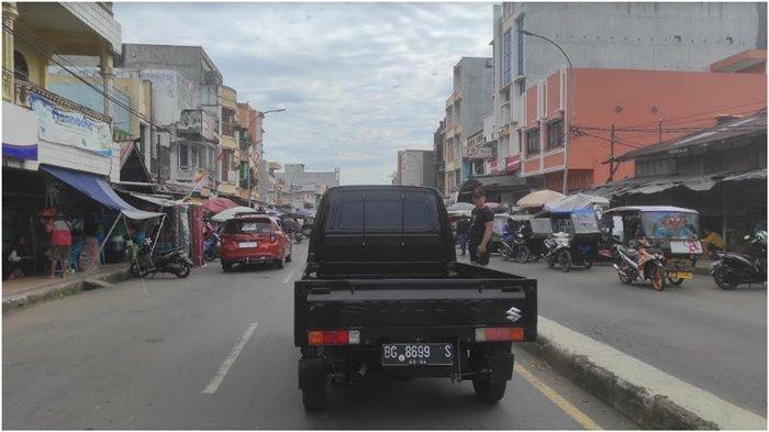 Macet di Jalan Lintas Sumatera Pasar Tebing Tinggi Empat Lawang Setiap Hari, Ini Sebabnya ...
