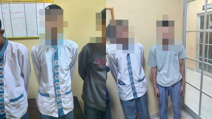 Masih Pakai Seragam Sekolah, 8 Remaja Tawuran Di Jalan Noerdin Panji Palembang Diamankan Polisi ...