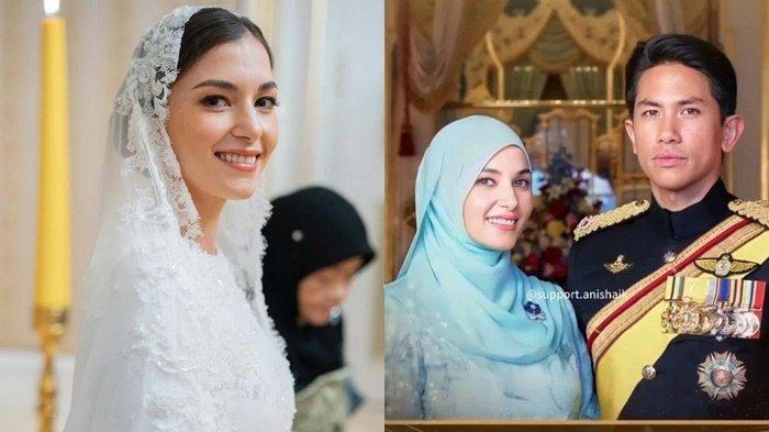 Sosok Anisha Rosnah Istri Pangeran Mateen, Dapat Mahar Rp11,7 Juta dari ...