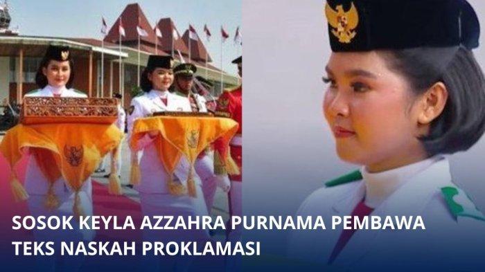 Sosok Keyla Azzahra Purnama, Pembawa Teks Proklamasi Saat Kirab di Monas, Siswi SMAN 4 ...