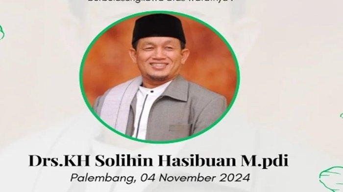 Sosok Ustaz Solihin Hasibuan Pendakwah Kondang Palembang Meninggal ...